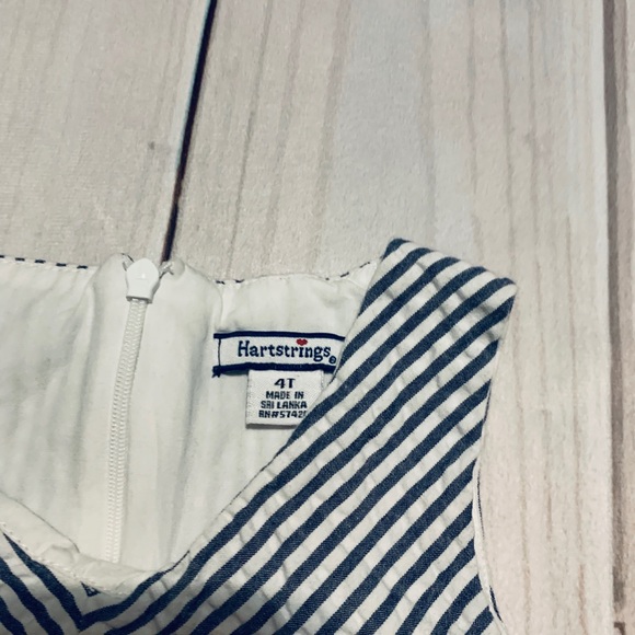 Hartstrings | Dresses | Red White Blue Seersucker Dress | Poshmark